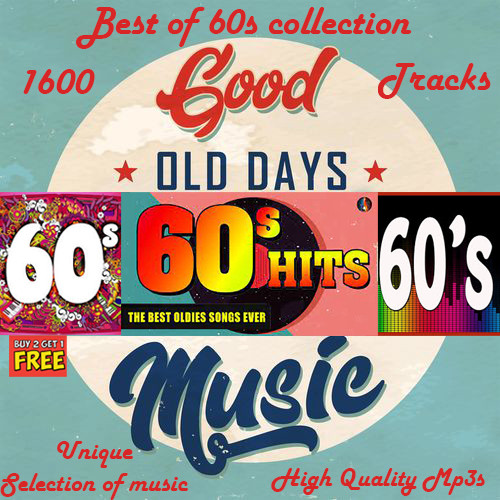 1600 TRACKS, Top of 60s, Best of 60s, Collection of 60s, 60s Disco ...