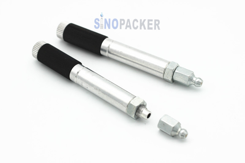 Aluminum Injection Packer with Removable Grease Head