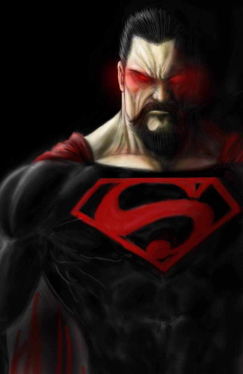 [BATMAN v SUPERMAN Casemod] Evil Superman by renaire33