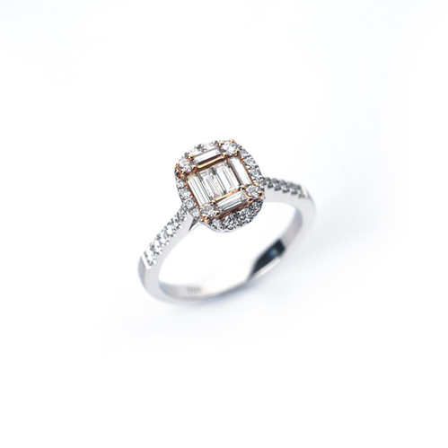 Mixed Shape Diamond Ring | Lawrence Jewellery
