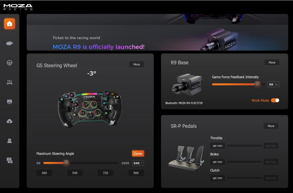 MOZA PitHouse Settings for ACC - Preset Download R9 & R5