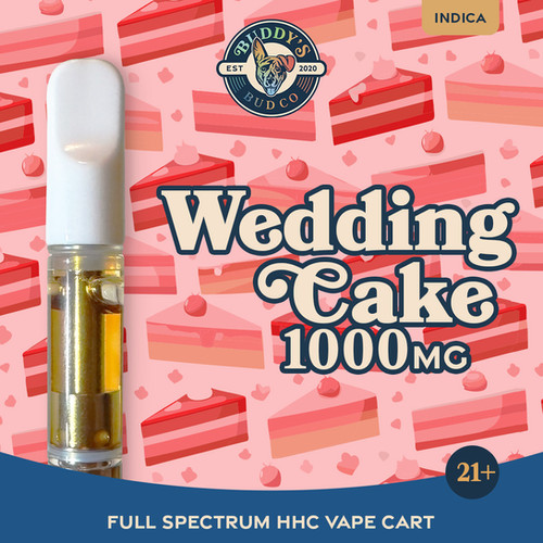 Wedding Cake 1g Cart | Buddy's Bud Co.