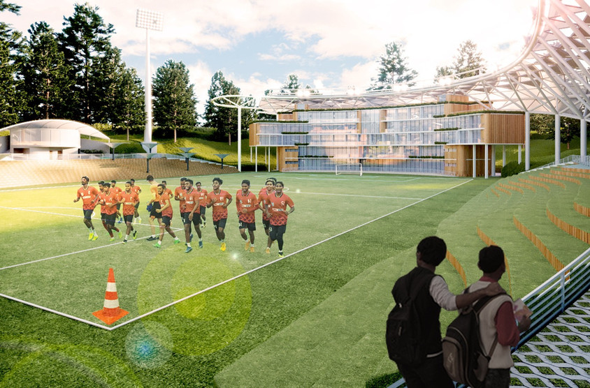 ASEB Football Academy | Design Plus Architects