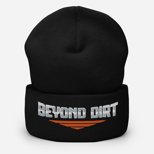 Beyond Dirt Logo Cuffed Beanie | Beyond Dirt