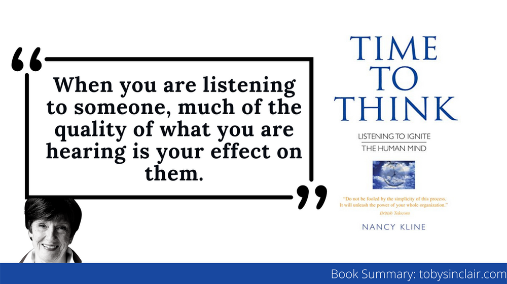 Book Summary: Time To Think by Nancy Kline