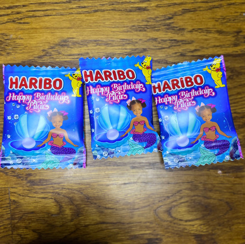 Custom Treat Size Haribo Gummy Bears | Alys Party Creations