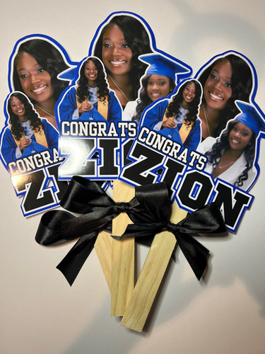 Graduation Fans | Alys Party Creations