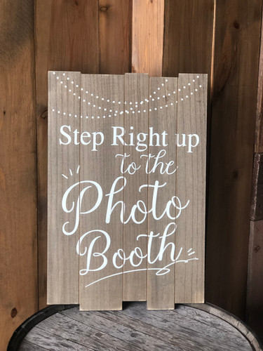 Photo Booth Sign | The Buckeye Barn