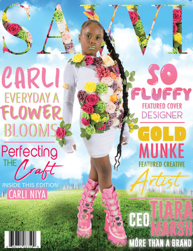 Cover Model Carli Niya Savvi Magazine Awards Edition | Savvi Kids Magazine