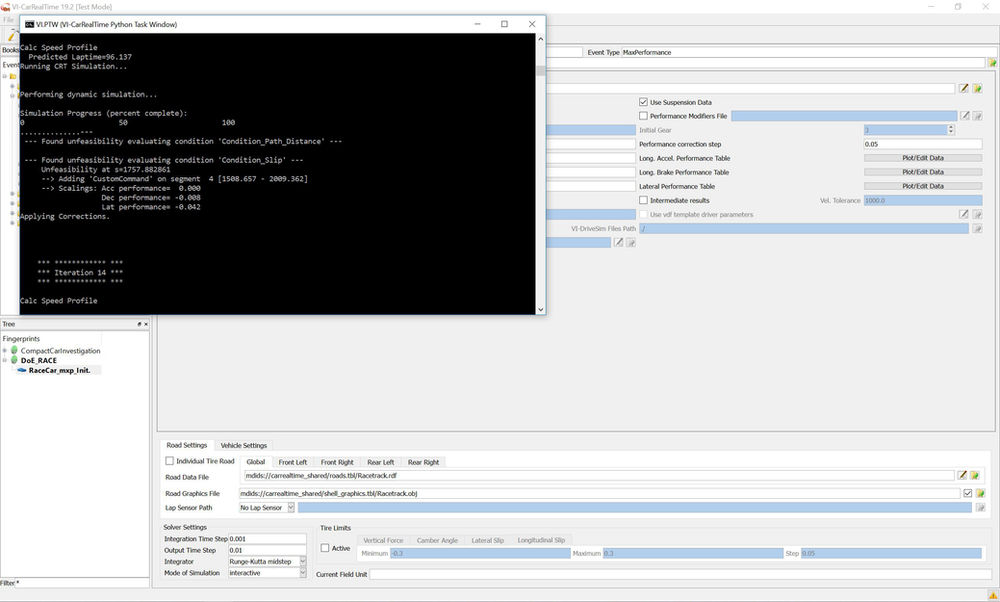 Vehicle Dynamics: Lap Time Simulation.