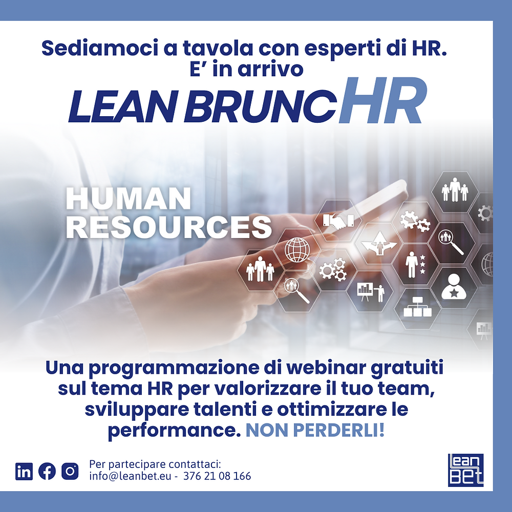 LEAN BRUNCH HR: Esploriamo i Trend dell'HR Management