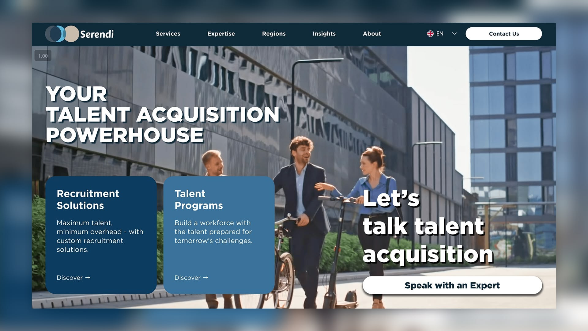 Serendi Website Redesign Case Study | Illustrated Domain