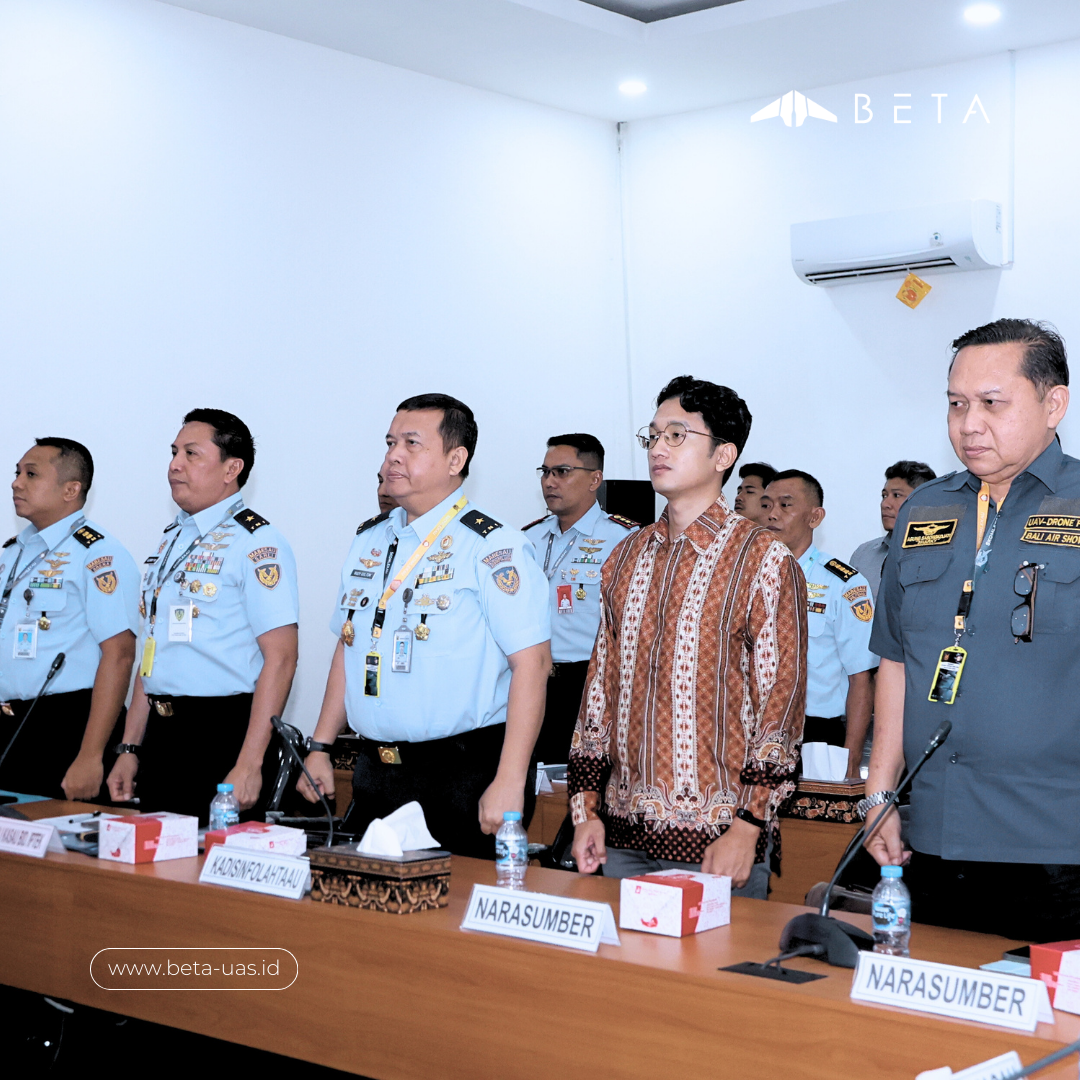 BETA-UAS CEO Participates in TNI AU’s UAVs Roadmap Development
