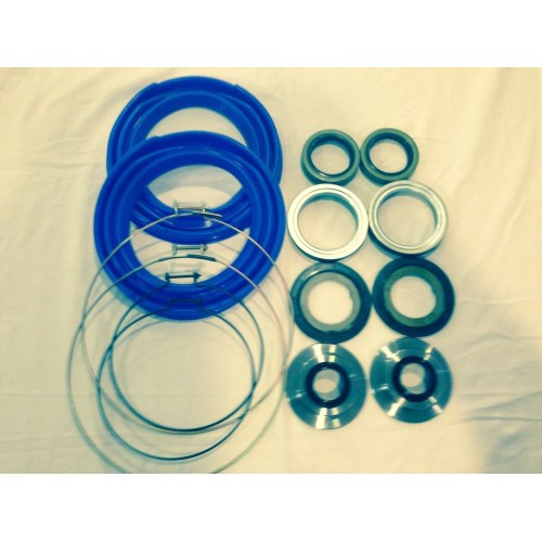 2.5 TON FRONT AXLE BLUE BOOT AND SEAL KIT M35 M109 MILITARY MUD TRUCK ...