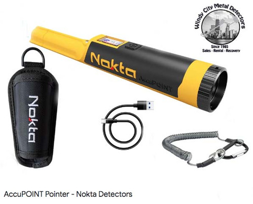 Nokta AccuPOINT Pinpointer Metal Detector | Windy City Metal D.