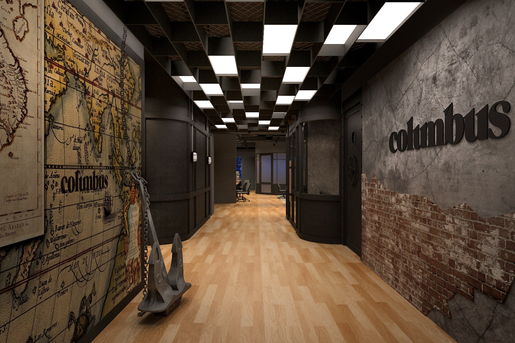 COLUMBUS OFFICE I ออกแบบสำนักงานโคลัมบัส