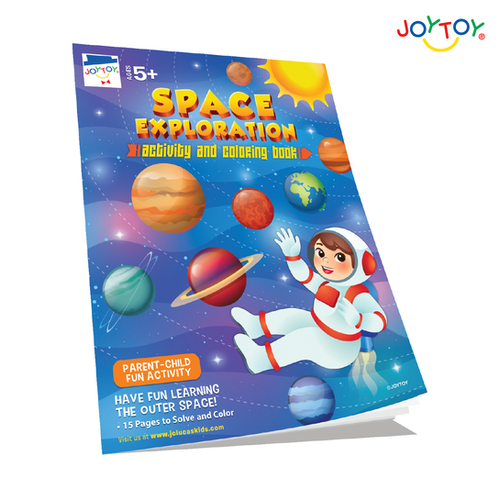 JOYTOY Space Exploration Activity & Coloring Book | jclucaskids