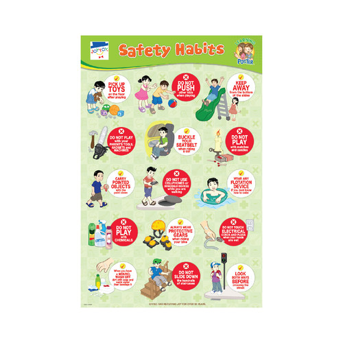 Safety Habits Poster | jclucaskids