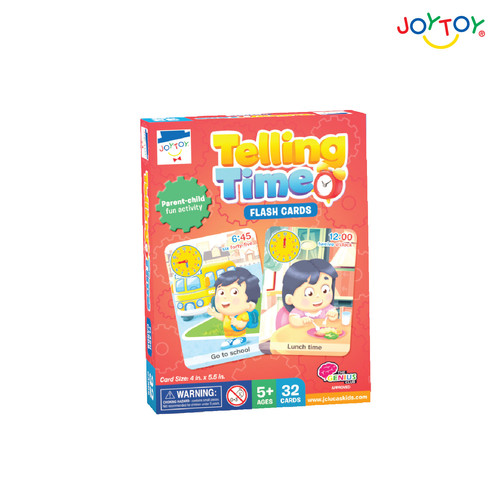 JOYTOY Telling Time Flash Cards | jclucaskids