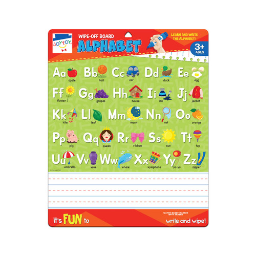Alphabet Wipe-off Board | jclucaskids