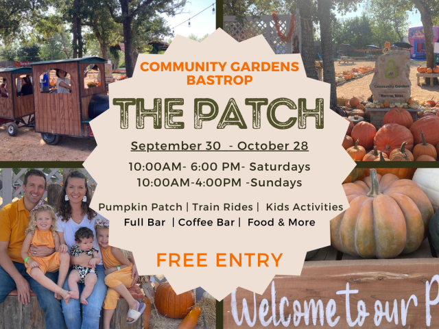 6th Annual Pumpkin Patch | Community Gardens