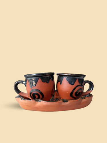 Terracotta Tea Cup Set | Papanguler Ghor