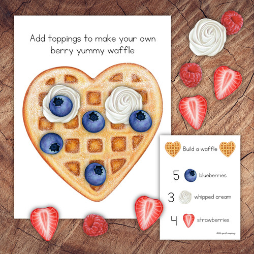 Berry Yummy Waffles Building Set | Little Spark Company