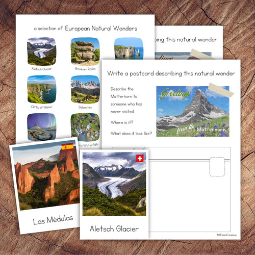 European Natural Wonders Pack | Little Spark Company