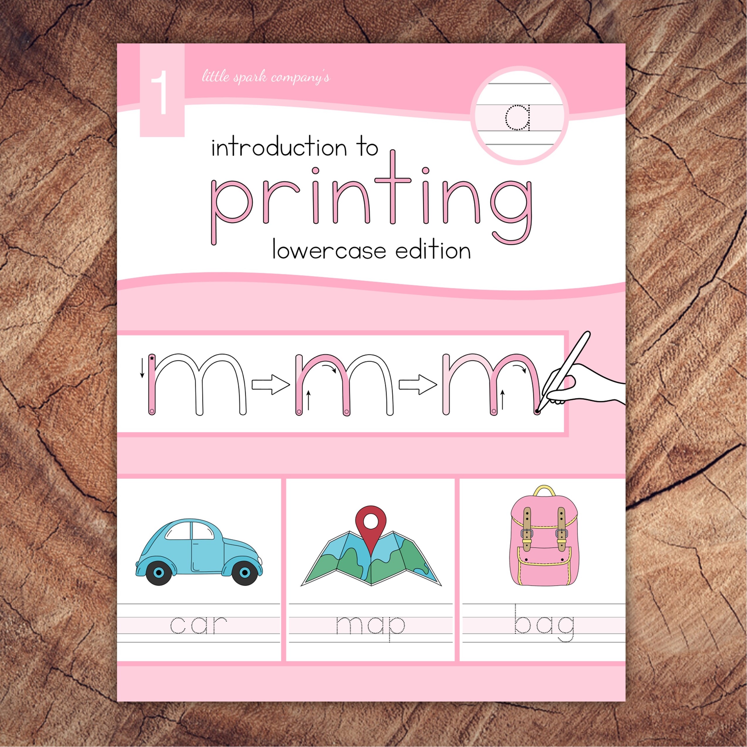Lowercase Edition Printing Primer Cards Learning & School Toys etna.com.pe