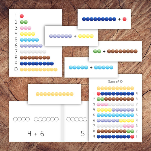 Montessori Bead Bar Addition Pack | Little Spark Company