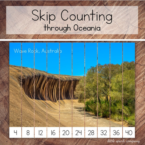 Skip Counting Through Oceania | Little Spark Company