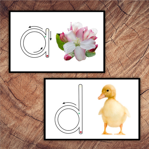 Spring Lowercase Printing Primer Cards | Little Spark Company