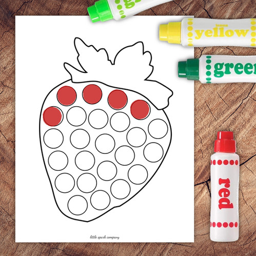 Summer Dab a Dot | Little Spark Company