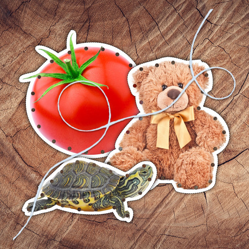 Letter Tt Lacing Cards | Little Spark Company