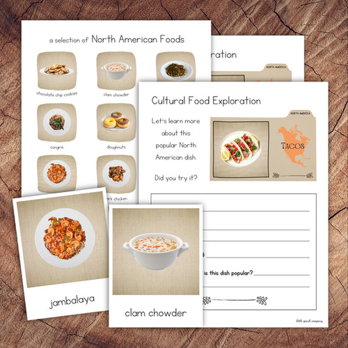 North American Foods Pack | Little Spark Company