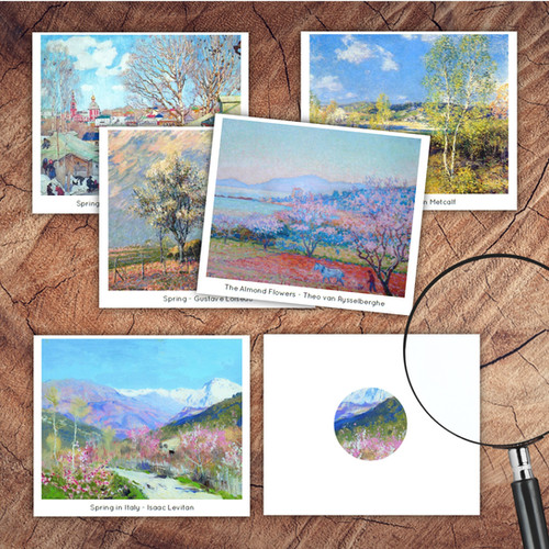 Spring Art Card Set 2 | Little Spark Company