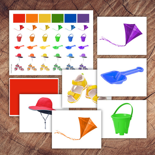 Summer Colour Sorting Set | Little Spark Company