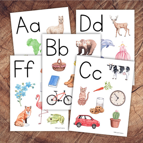 Letter Sounds Poster Set | Little Spark Company