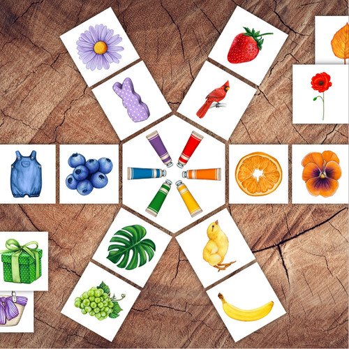 Paint Colour Sorting Cards | Little Spark Company