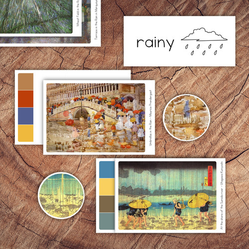 The Weather in Art, Art Card Set | Little Spark Company