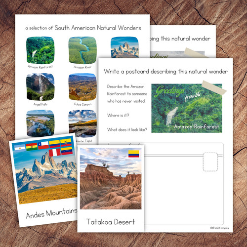 South American Natural Wonders Pack | Little Spark Company