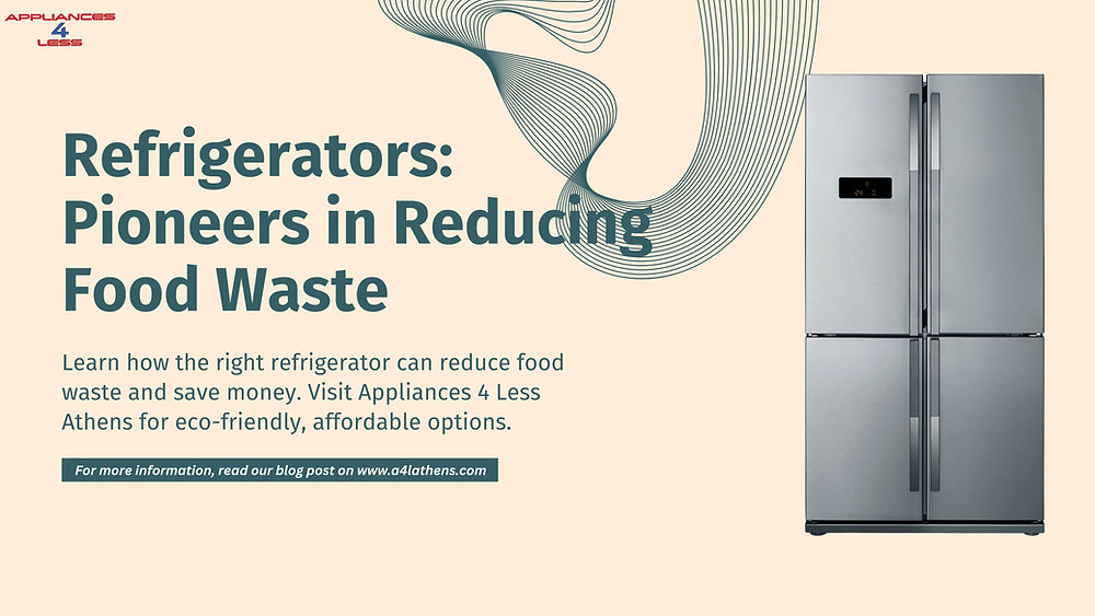 Combat Food Waste with Efficient Fridges from A4L Athens