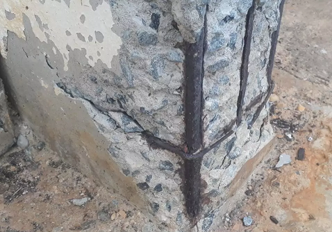 Trincas em paredes, pilares e lajes