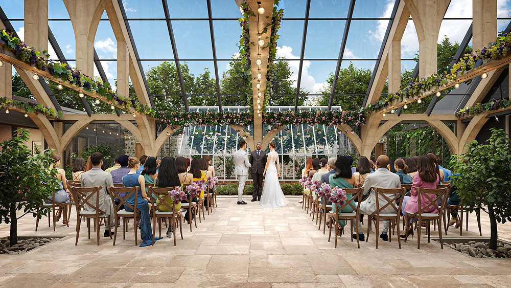 Chapel House Estate Unveils New Glass Courtyard