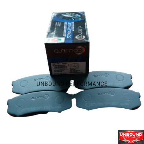 BRAKE PAD KIT REAR - ASIMCO KD2281 | Unbound Performance
