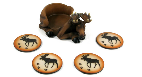 Moose Coaster Set | Jetty’s