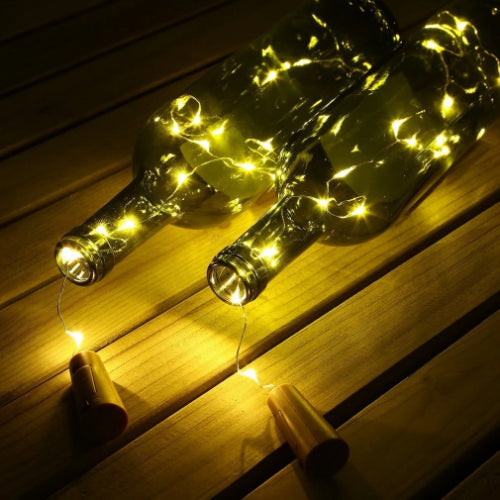 Bottle Brilliance™ Cork Light String | Jetty’s