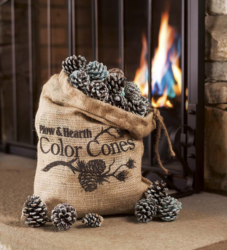 Fireplace Colour Changing Cones, 5lb. bag | Jetty’s