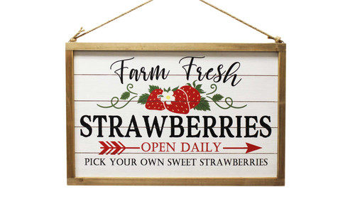 Farm Fresh Strawberries Sign | Jetty’s
