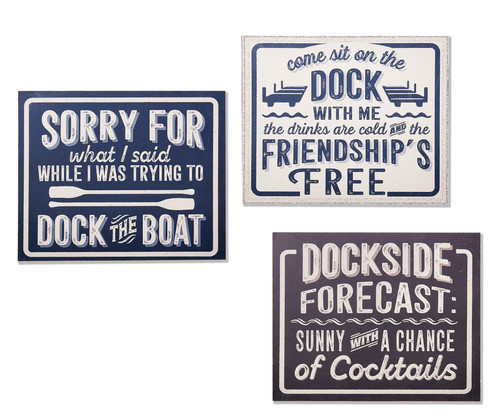 Metal Dock Signs | Jetty’s